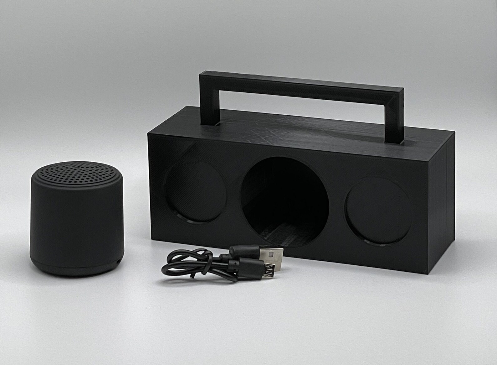 Custom Bluetooth Speaker | Boombox 3D Printed Audio Player - Etsy