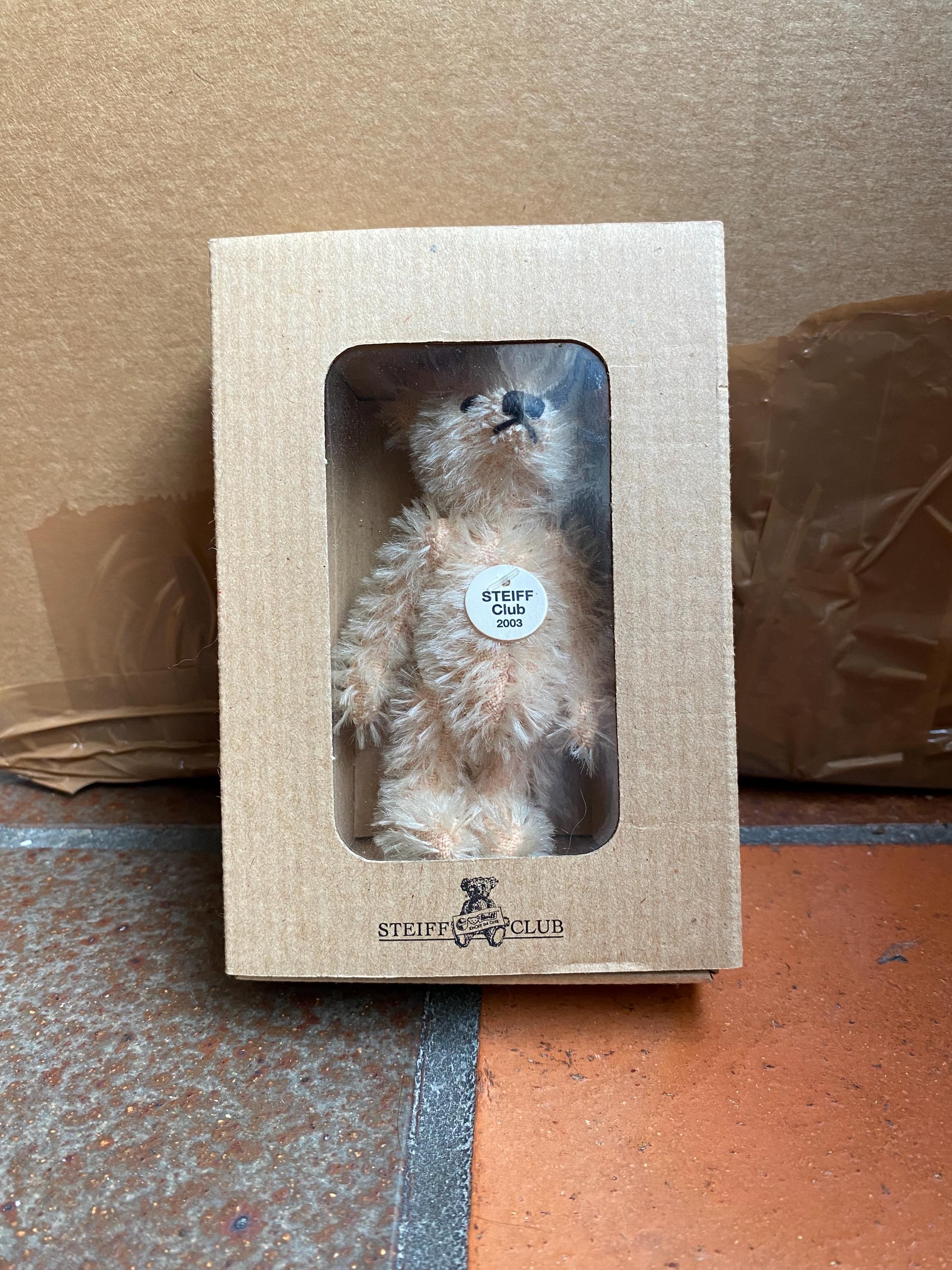 Steiff Club Miniature Bear 2003, Limited Edition Collectors Item in Box ...