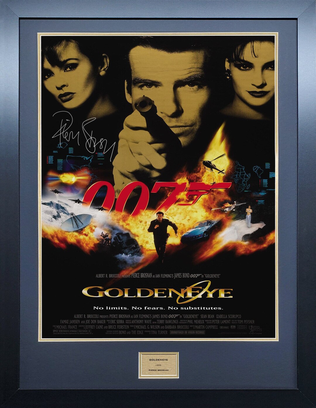 Goldeneye Signed Movie Poster - Etsy