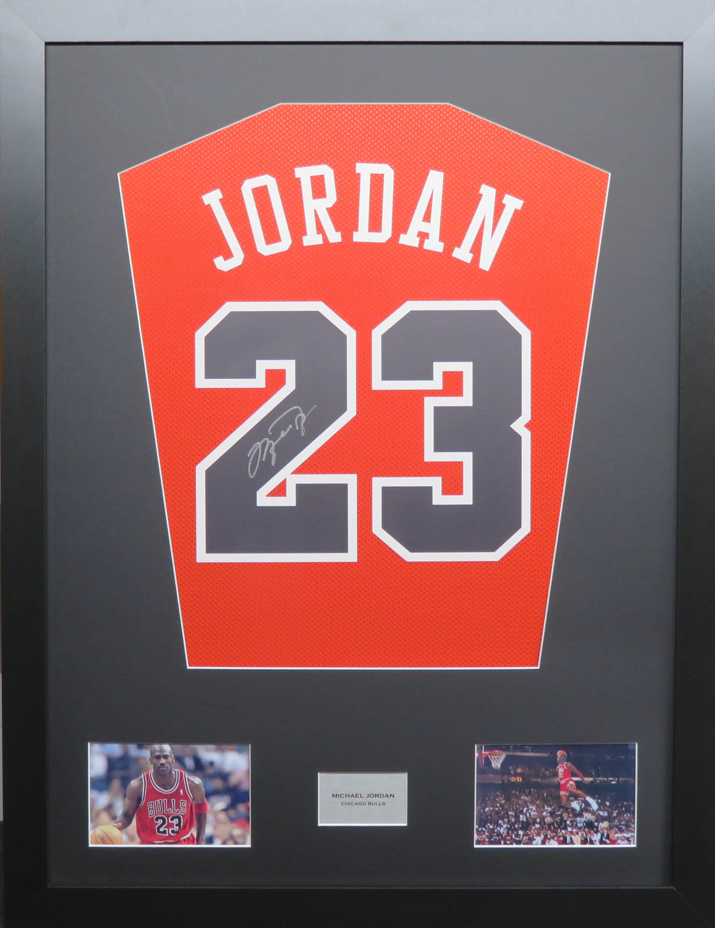 Michael Jordan Chicago Bulls Signed Jersey Display - Etsy