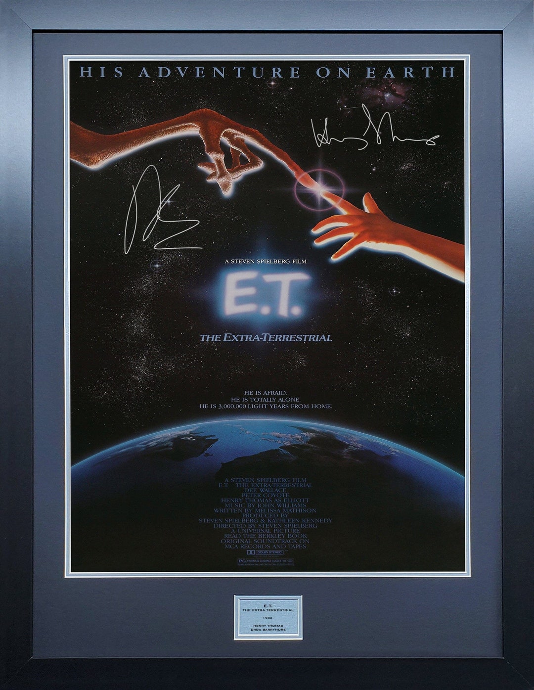 ET Signed Movie Poster - Etsy