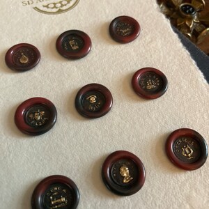 Victorian Motif and Motto Self-adhesive Wax Seal Sticker Set - Etsy