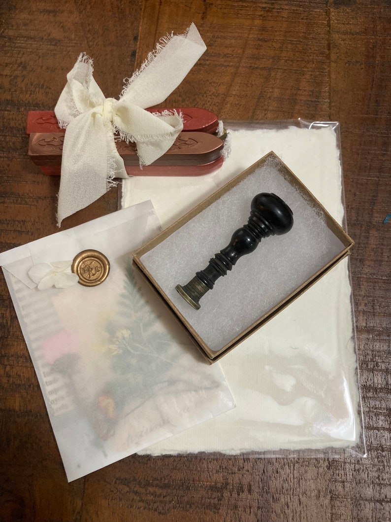 Beautiful Vintage/antique Desk Seal Gift Box - Etsy