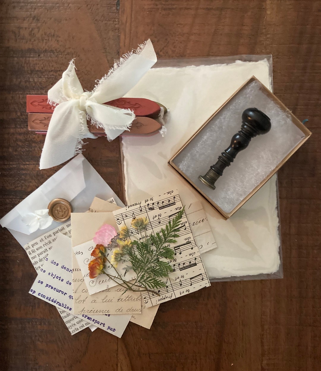Beautiful Vintage/antique Desk Seal Gift Box - Etsy