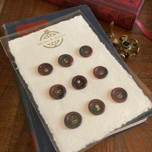 Victorian Motif and Motto Self-adhesive Wax Seal Sticker Set - Etsy