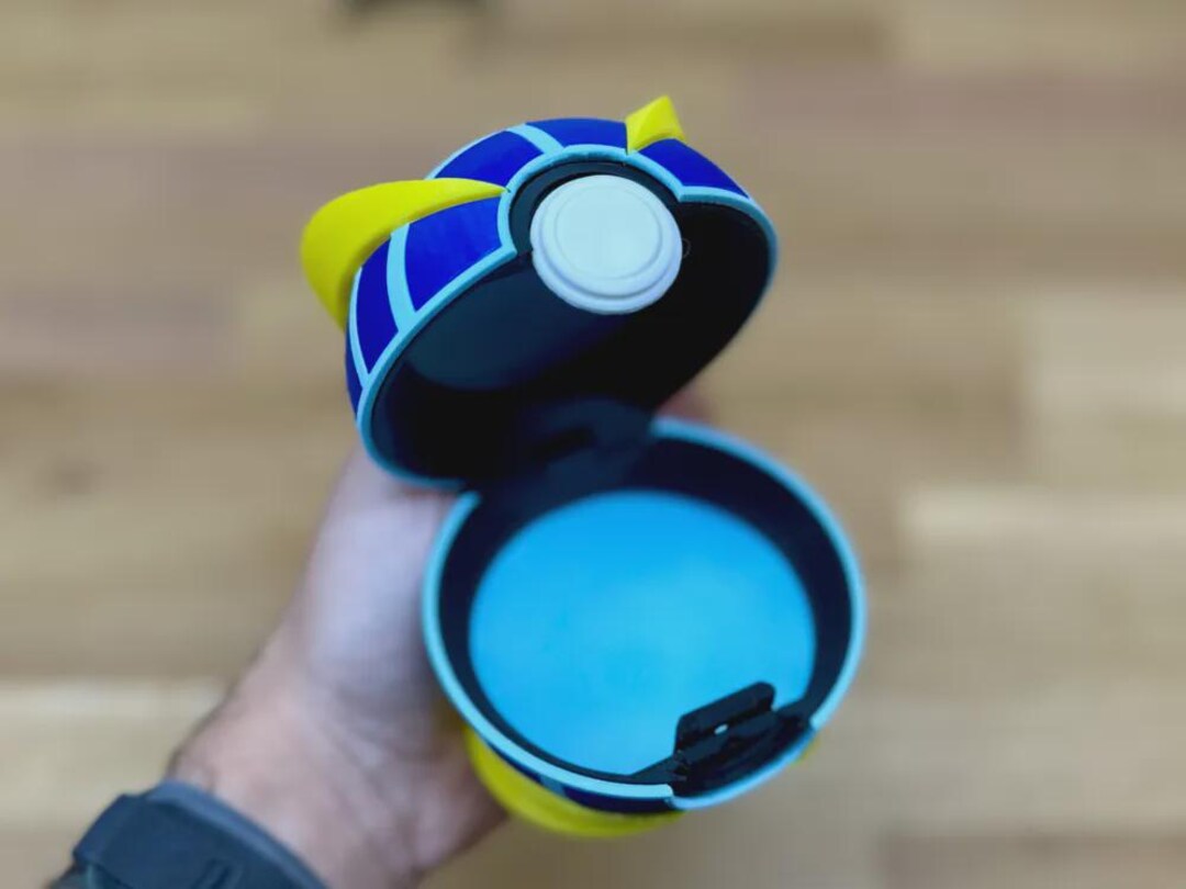 Functional Beast Ball Pokemon Poke Ball 3D Printed Switch, or Ring ...
