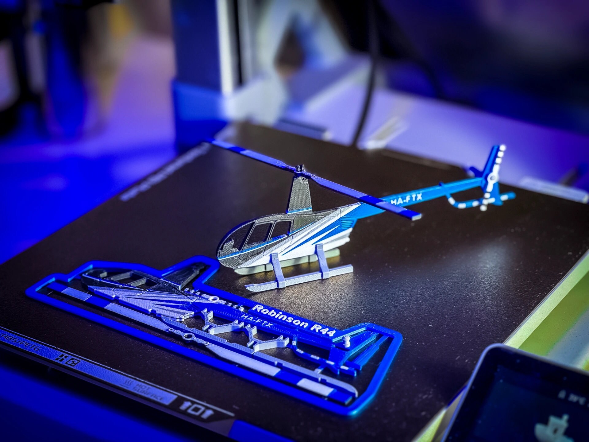 Robinson R44 Helicopter Kit Card DIY - Etsy