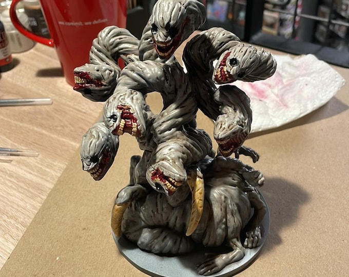 False Hydra | 3D Printed Tabletop Monstrosity | Perfect for D&D, Call ...