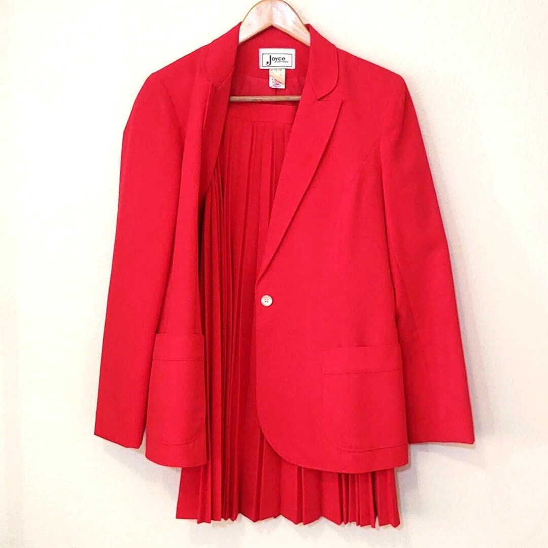 Joyce Sportswear Vintage Suit Jacket and Skirt Set Union Tags - Etsy