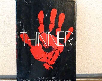Thinner by Richard Bachman (stephen King) HCDJ Book Club Edition - Etsy