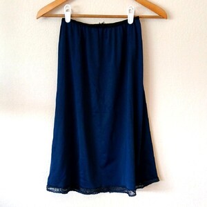 Navy Blue Half Slip Lace - Etsy