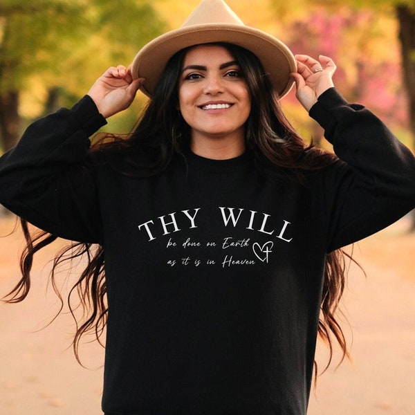 Thy Will Be Done on Earth as in Heaven - Etsy