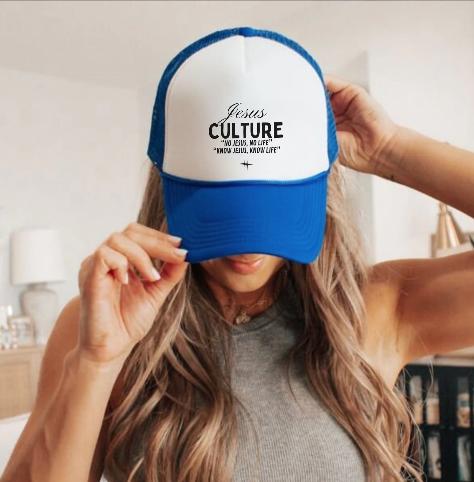 Jesus is King Christian Hats Jesus Hat Rope Hat Born Again Christian ...