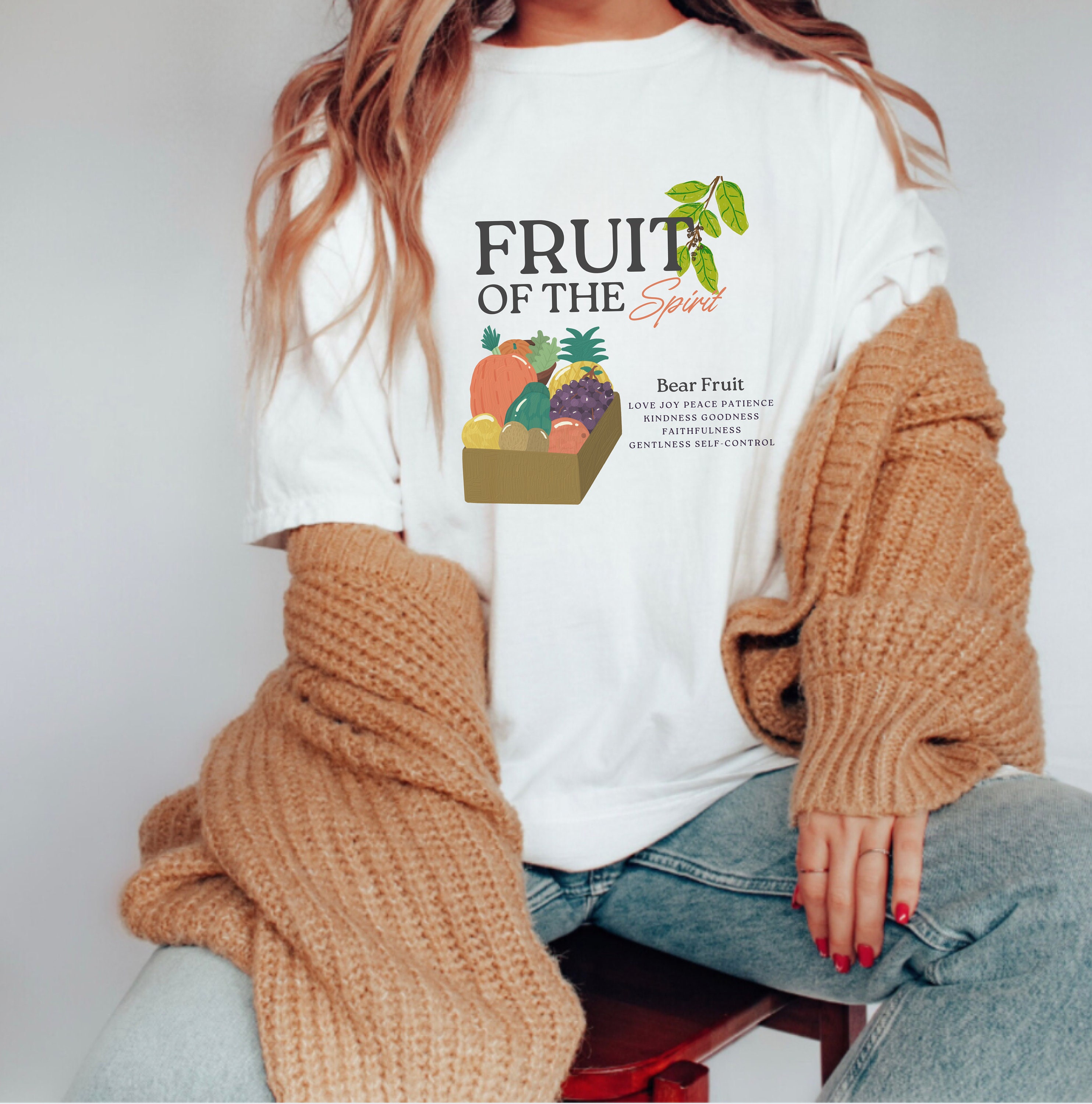 Fruit of the Spirit Christian Merch Fruits of the Spirit Bible Verse ...