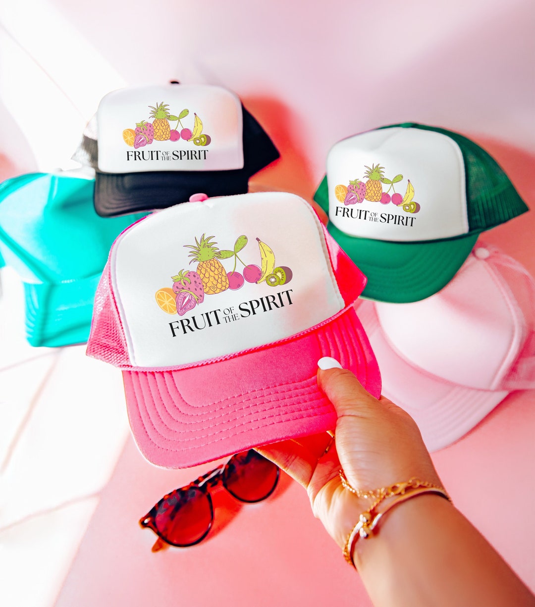 Fruit of the Spirit Christian Hats Fruits of the Spirit Jesus Hat Rope ...