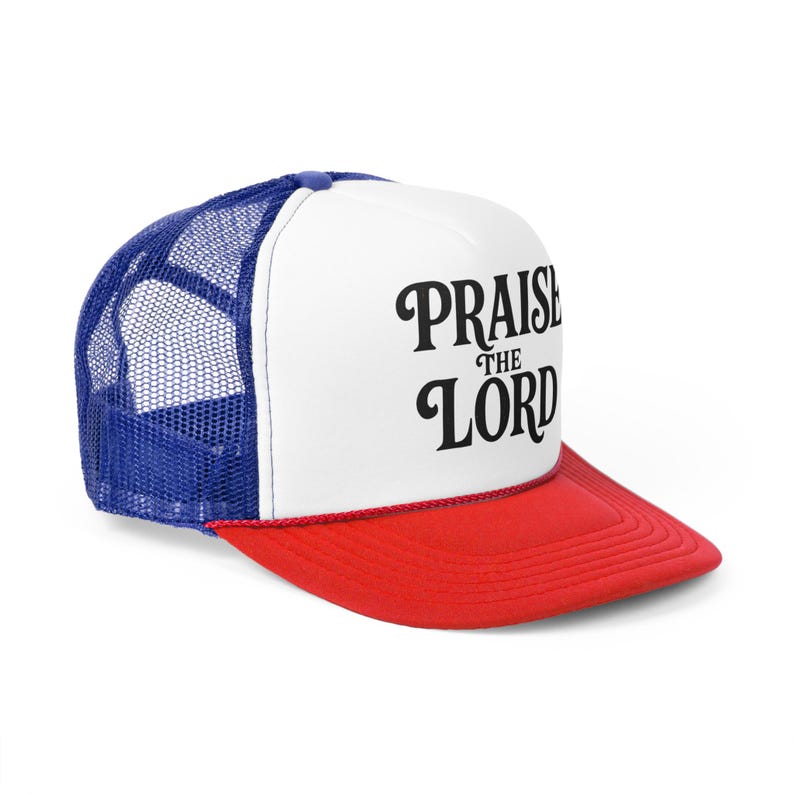 Praise the Lord Christian Hats God is Good Jesus Hat Rope Hat Christian ...