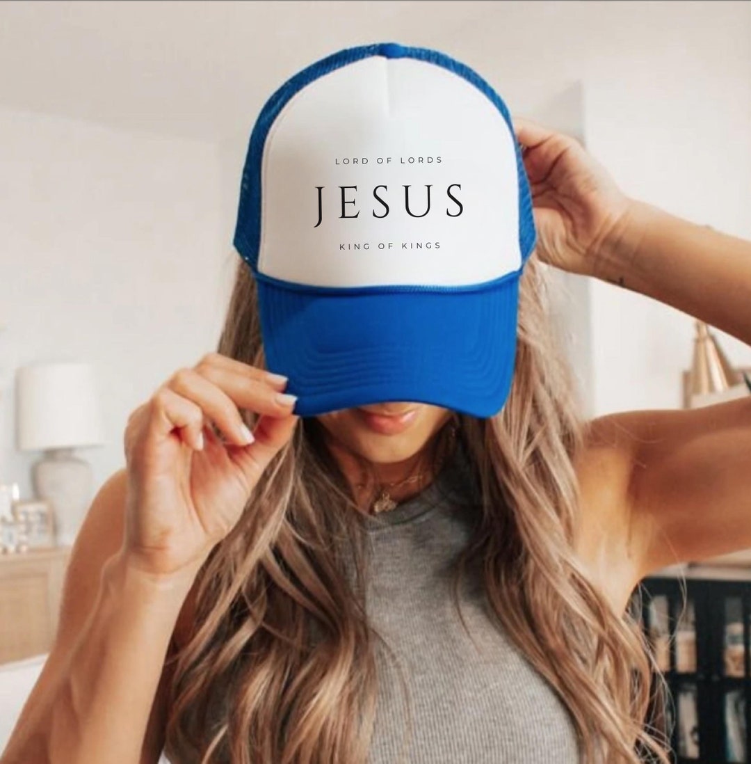Jesus Christ is Lord Christian Hats Jesus is King Hebrew Names of God ...