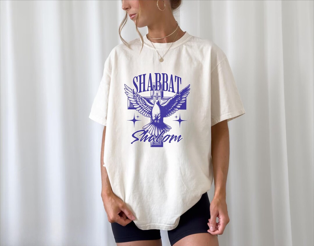 Shabbat Shalom Christian Shirts Happy Sabbath Jesus Shirts Names of God ...