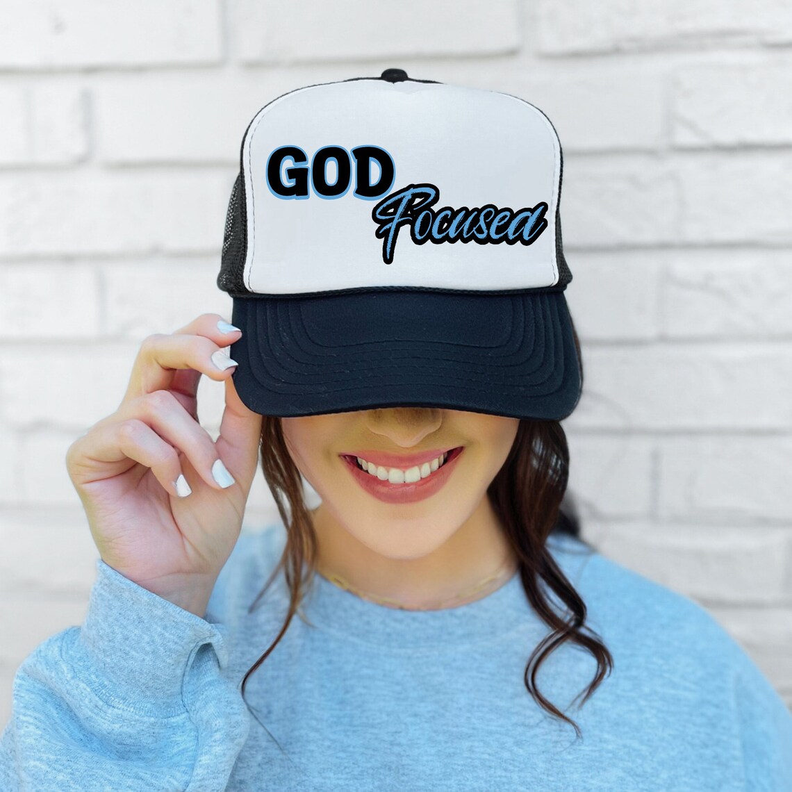 God Focused God Christian Hats Jesus is King Rope Hat Trucker - Etsy
