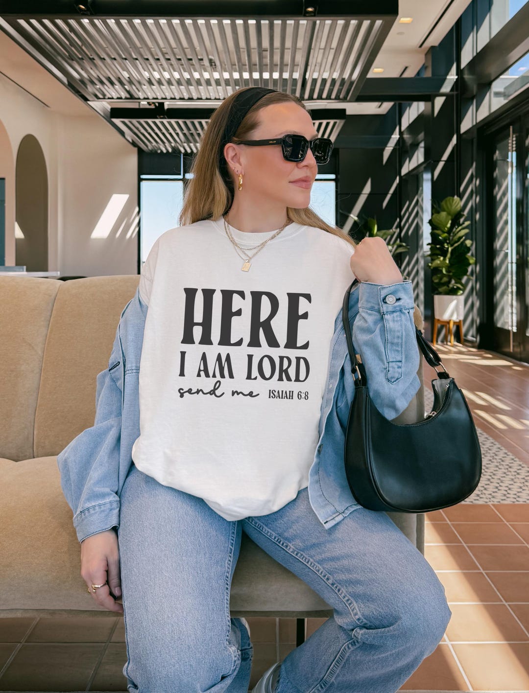Here I Am Lord Send Me Christian Shirts Missionary Shirt Jesus Shirts ...