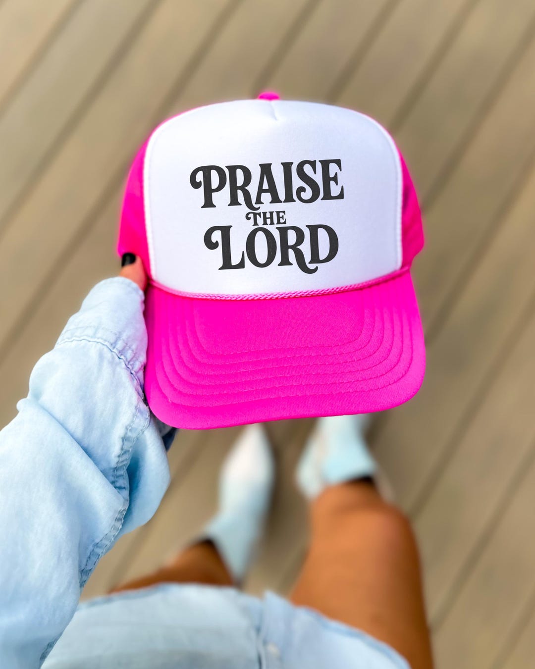 Praise the Lord Christian Hats God is Good Jesus Hat Rope Hat Christian ...