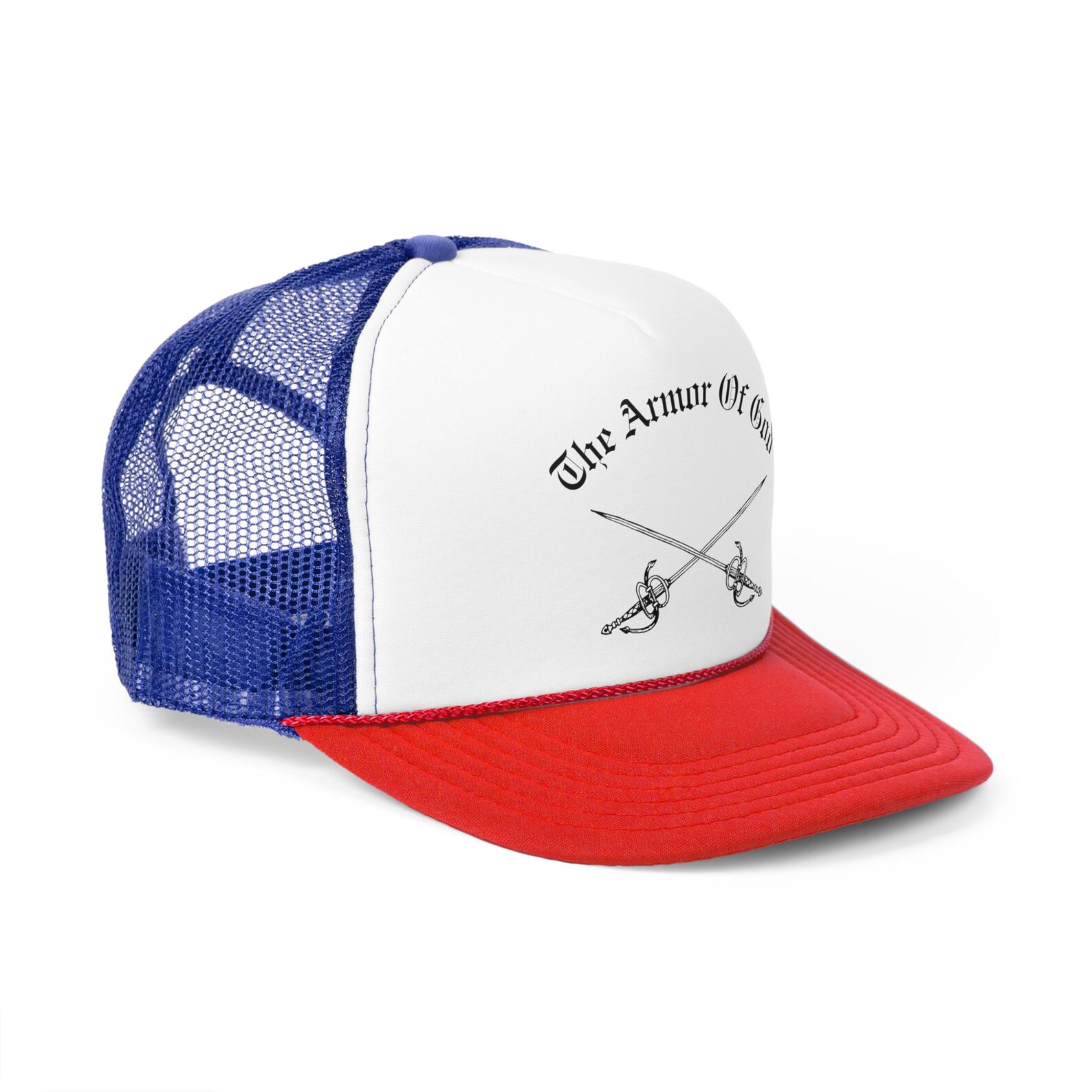 Armor of God Christian Hats Helmet of Salvation Jesus Hat Rope Hat ...