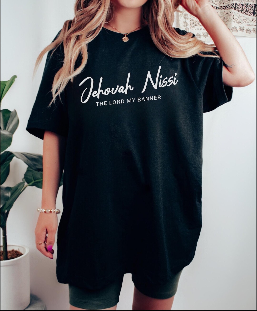 Jehovah Nissi Lord is My Banner Christian Shirts Names of God Shirt ...