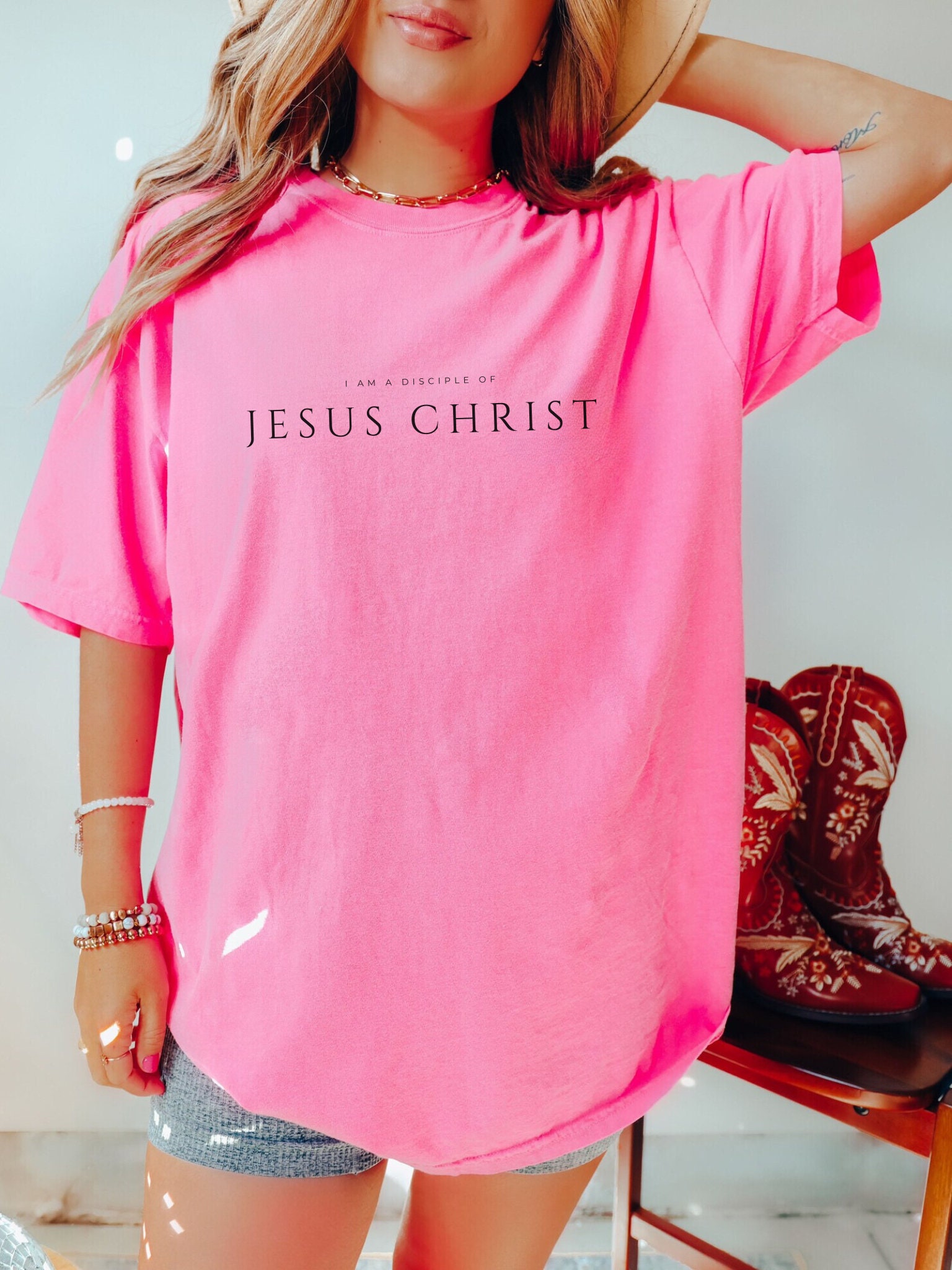 I Am A Disciple of Jesus Christ Christian Shirt Jesus Apparel Christian ...