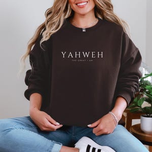 Yahweh Christian Sweatshirt YHWH Jesus Sweatshirt Names of Jesus is ...