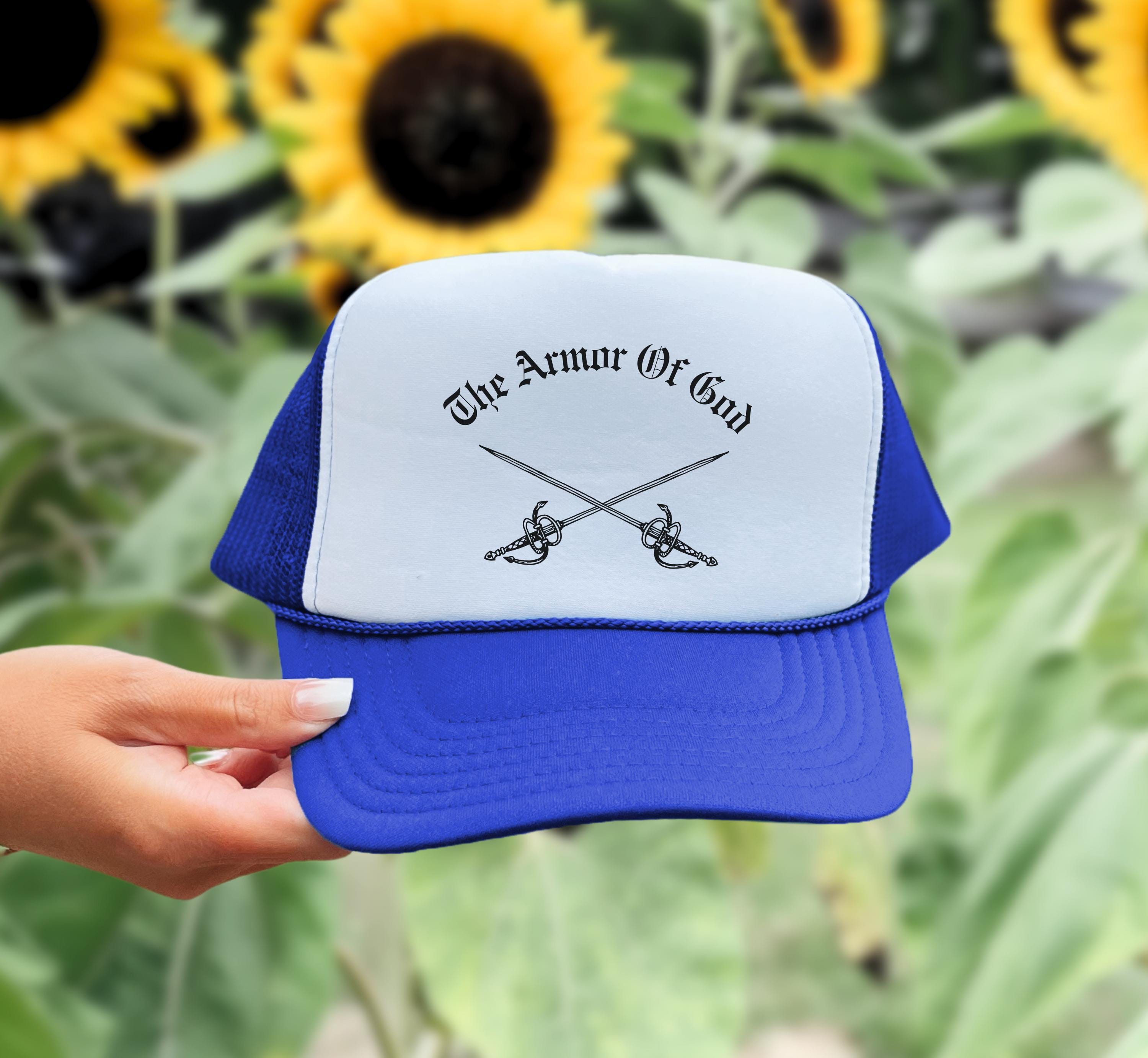 Armor of God Christian Hats Helmet of Salvation Jesus Hat Rope Hat ...