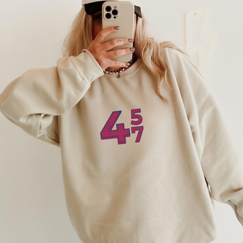 Trump 45 47 Sweatshirt - Etsy