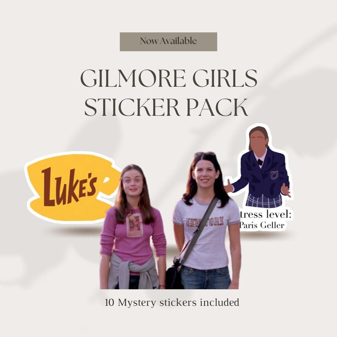 Gilmore Girls 10pc Sticker Pack - Etsy