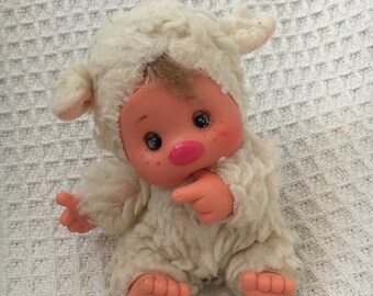 White Monchhichi - Etsy