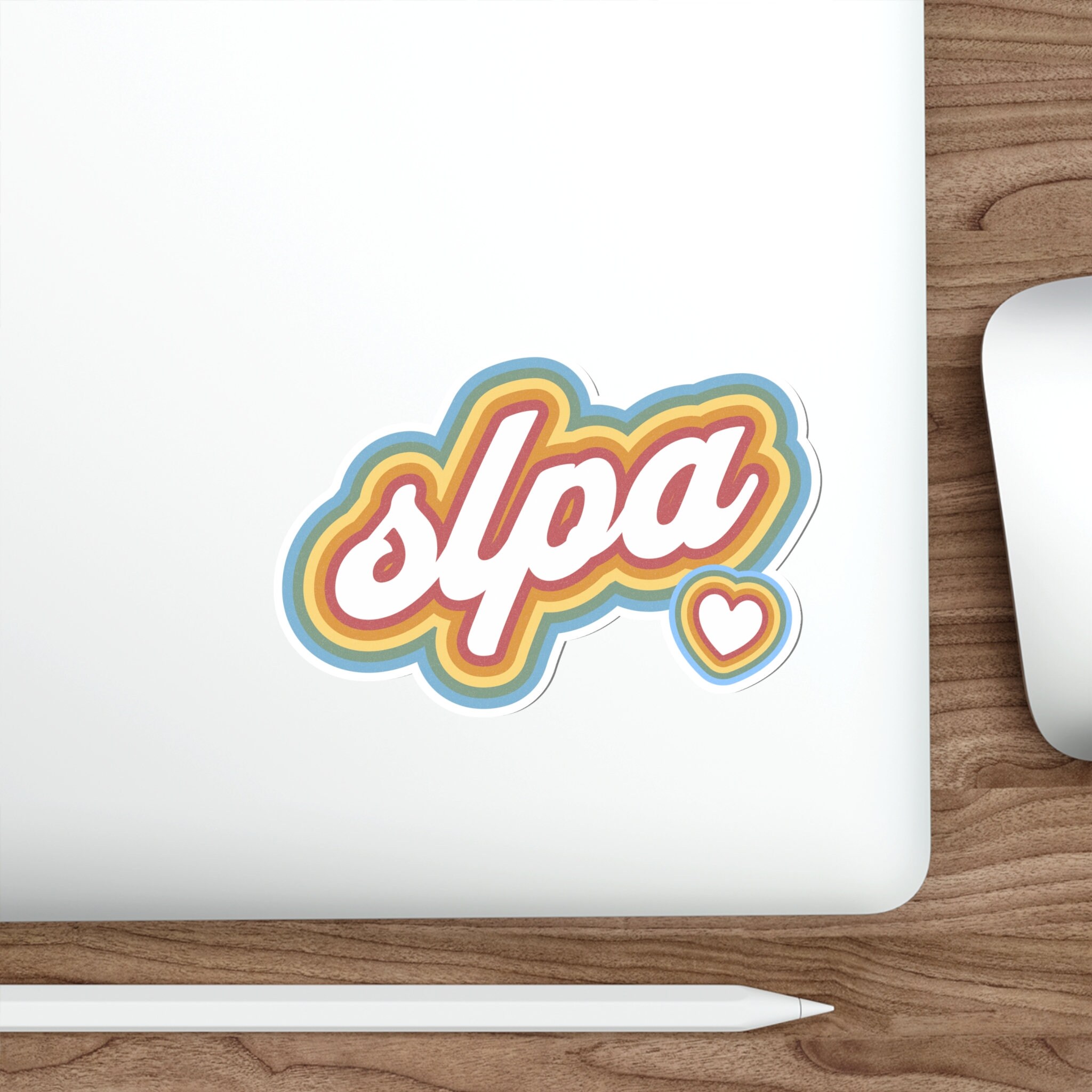 Retro SLPA Sticker Gift for Speech-language Pathology Assistant, Cute ...