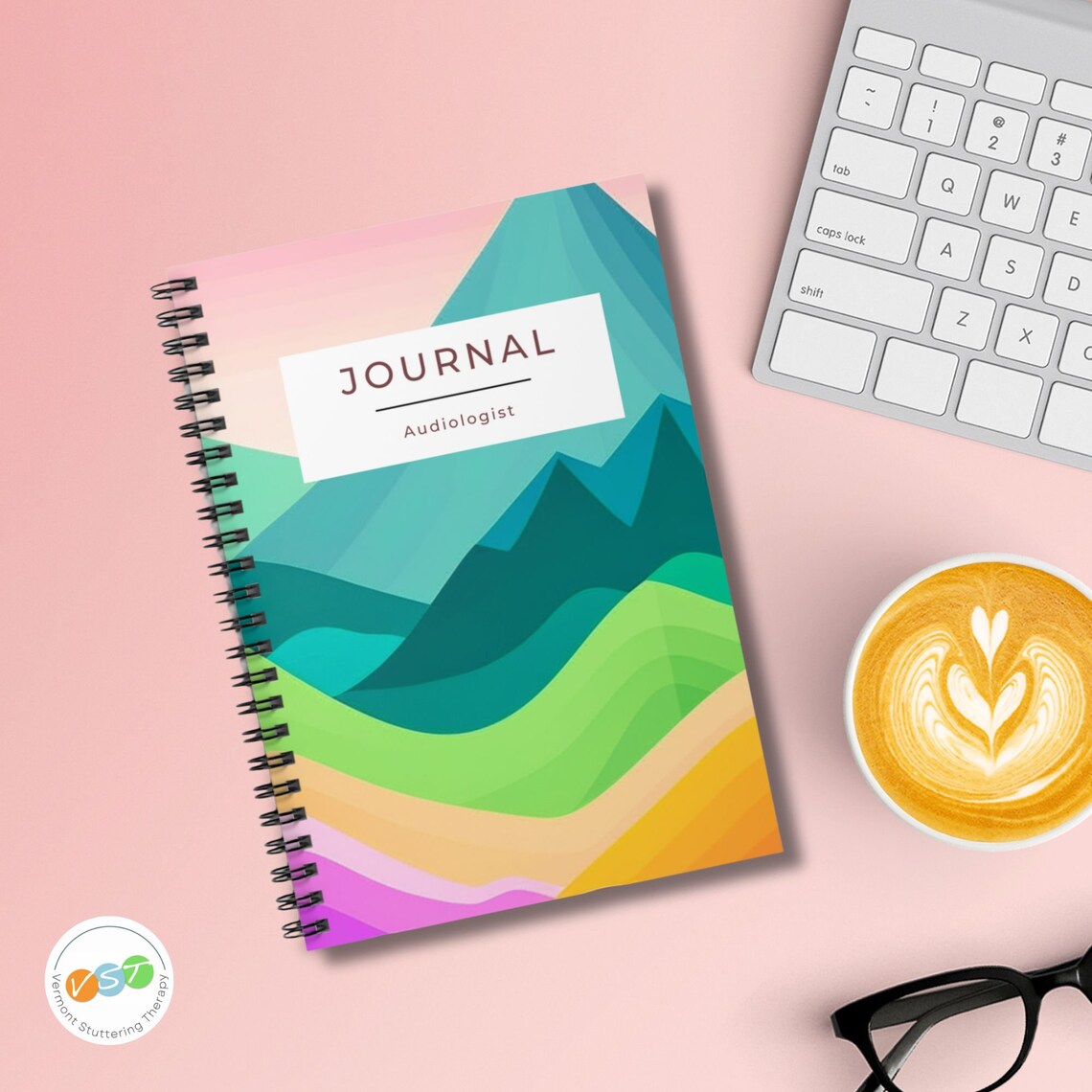 Audiologist Journal Gift for Aud Student, Mountain Notebook Gift for ...