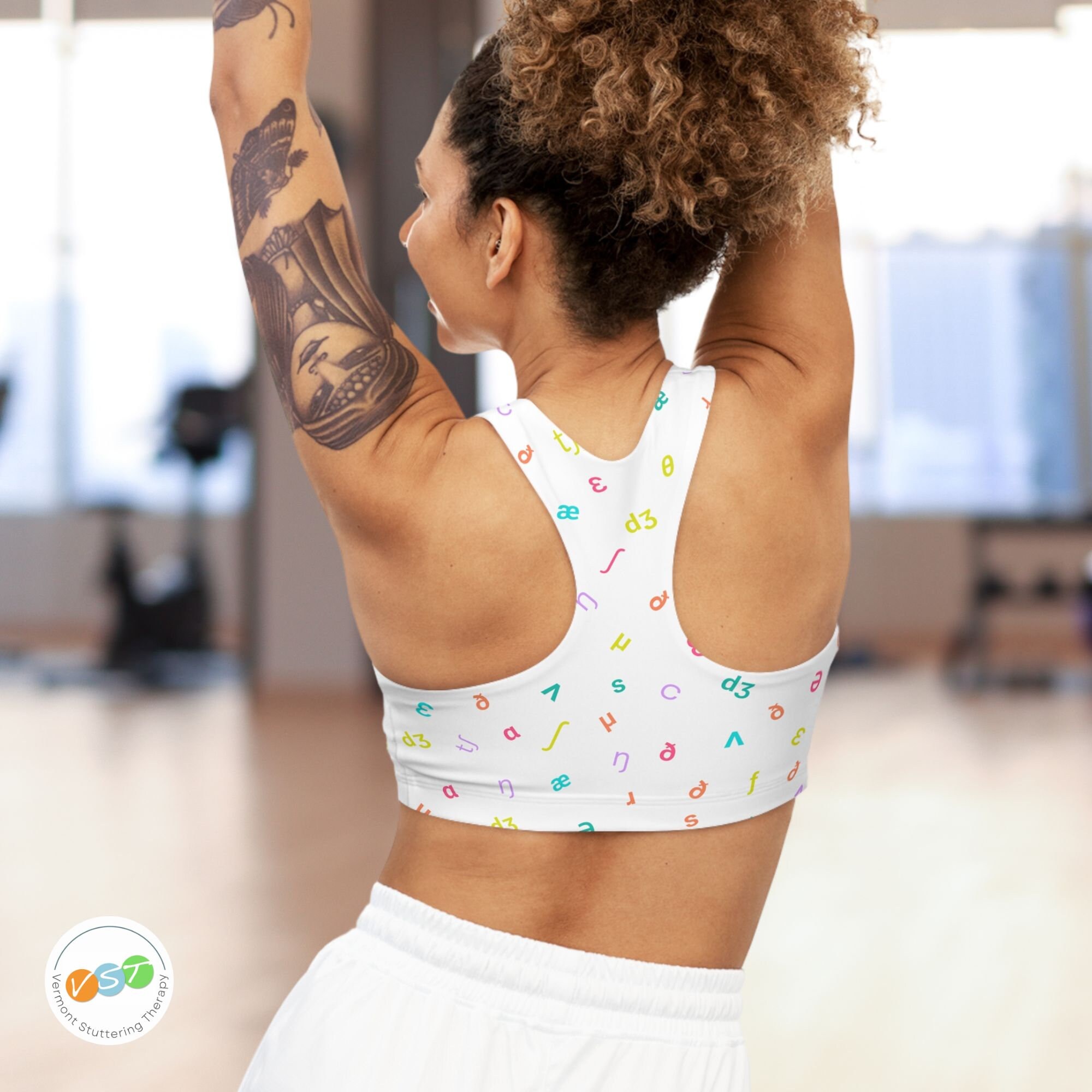 IPA Symbols Sports Bra for Speech Therapist, Linguistics International ...