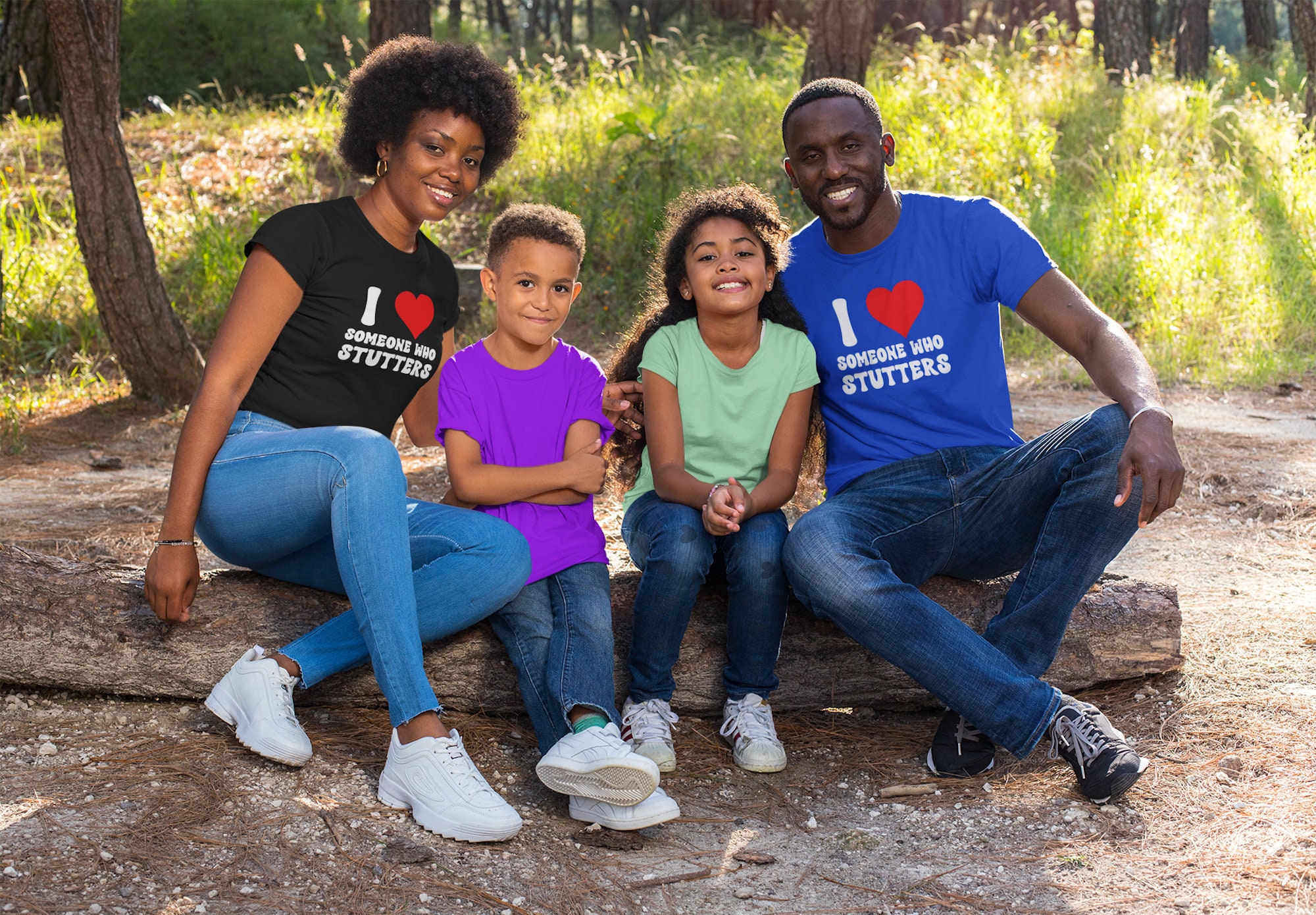 Stuttering T-shirt, I Love Someone Who Stutters, Unisex T-shirt, Gift ...