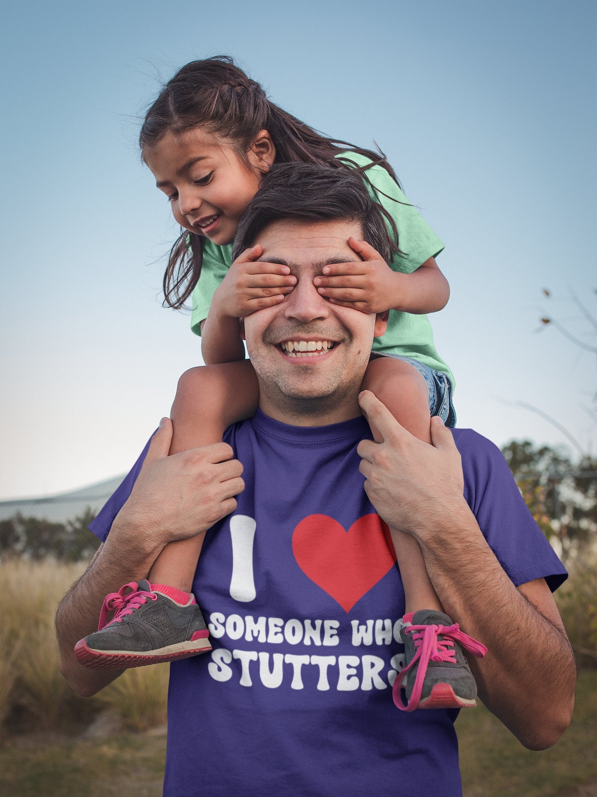 Stuttering T-shirt, I Love Someone Who Stutters, Unisex T-shirt, Gift ...