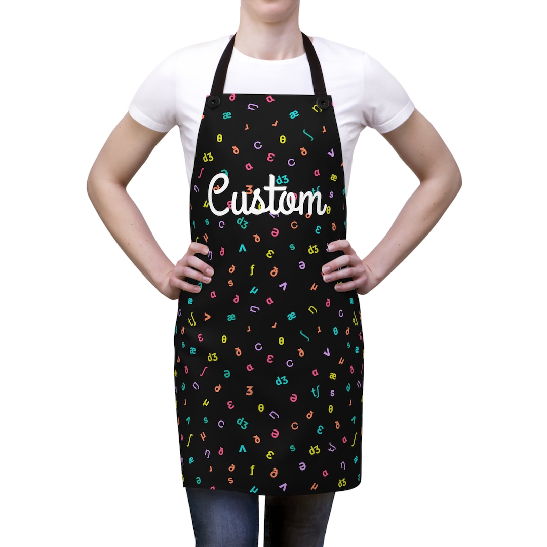 IPA SLP Custom Apron, Gift for Speech Pathologist, SLP Supervisor Gift ...