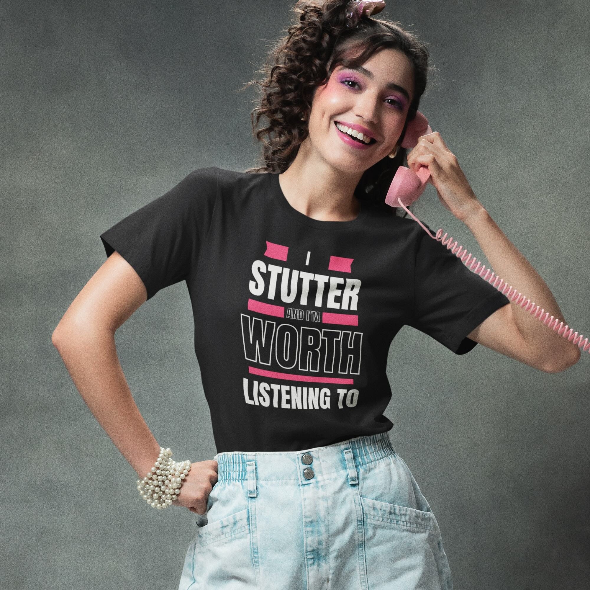 Stuttering Support Tshirt Gift for Person Who Stutters, I Stutter and I ...