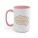 Stuttering Mug, Stutter Boldly, Pastel Coffee Mug, 15oz Mug, Two-tone ...