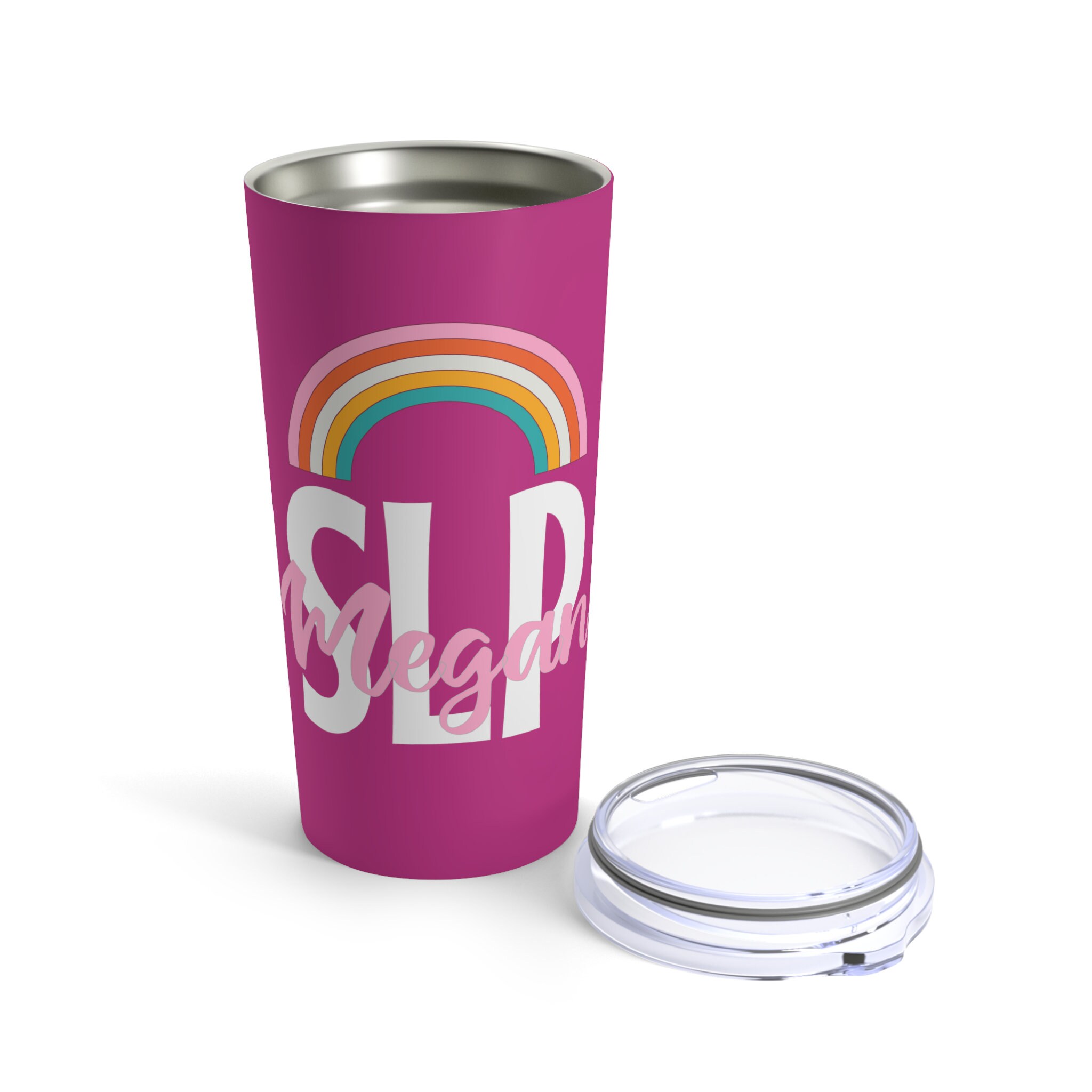 SLP Custom Tumbler 20oz, Speech Path Coffee Mug, Stainless Steel Coffee ...