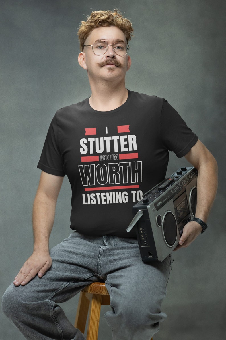 Stuttering Support Tshirt Gift for Person Who Stutters, I Stutter and I ...