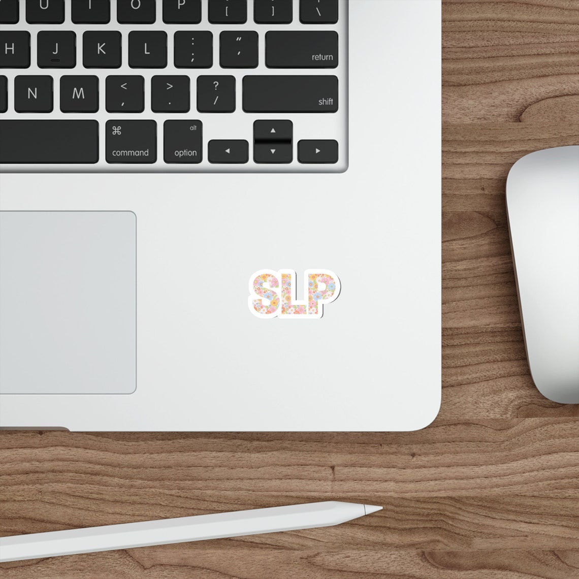 Retro Sticker Gift SLP, Fun Retro Floral SLP Sticker, Cute Speech Path ...