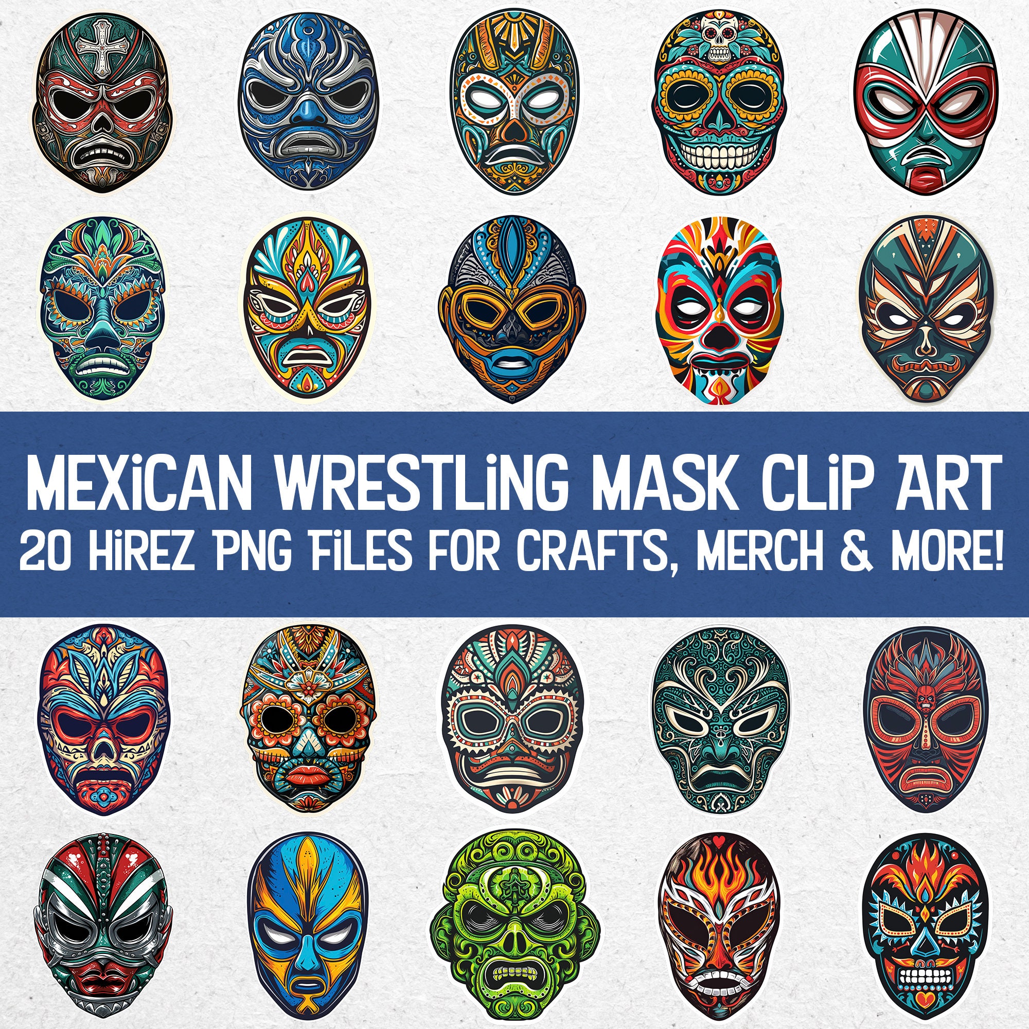 Modelo De Mascara De Lucha Libre MIL MASCARAS Lucha Libre Máscara De