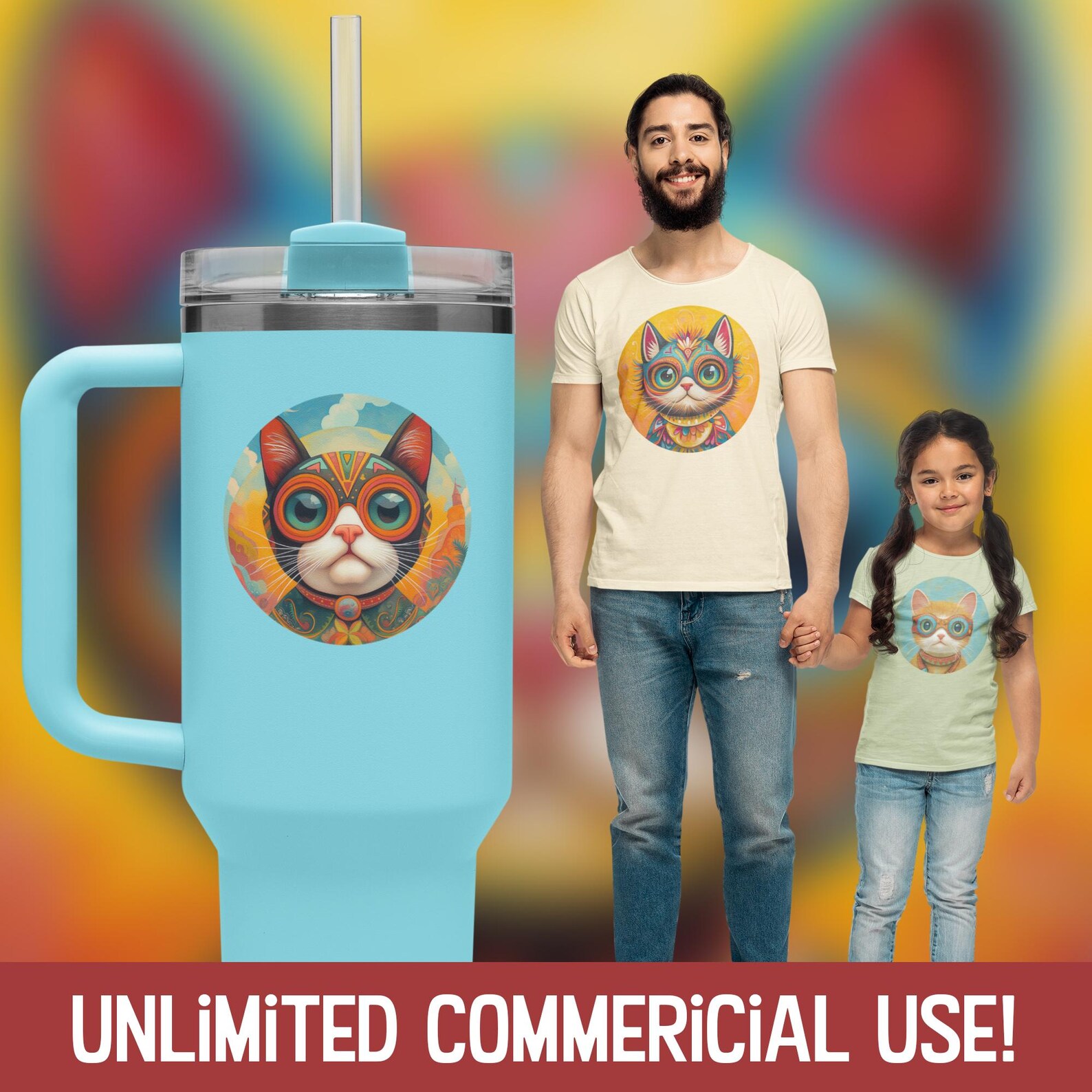Unique Mexican Luchador Cat & Kitten Clipart, Cute Cat Wrestler ...