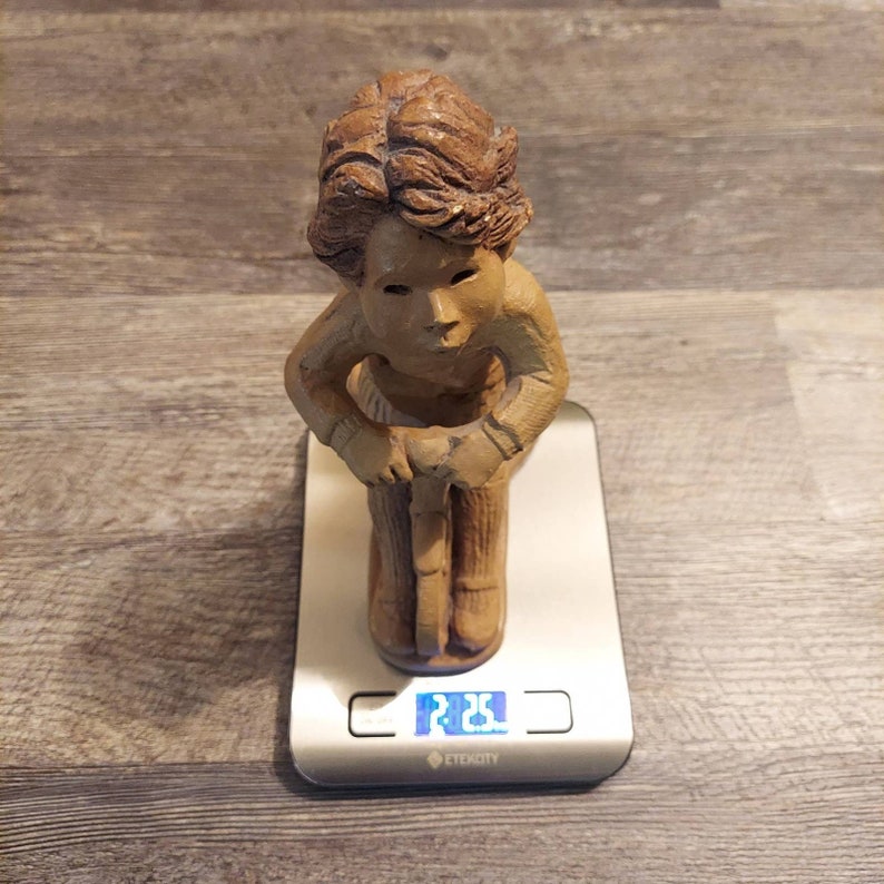RARE Vintage Lee Bortin Kid on Tricycle 10 Clay Sculpture - Etsy