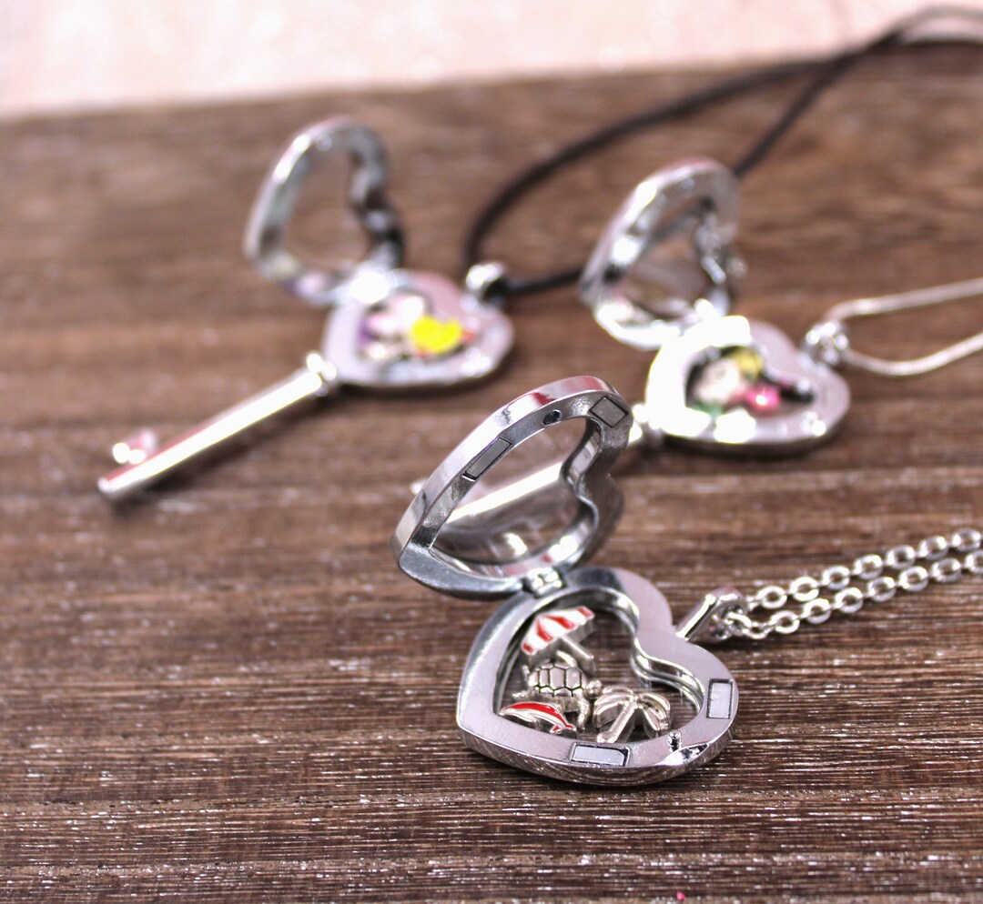 FLOATING CHARMS Customizable Locket Additions, Handcrafted Memory ...