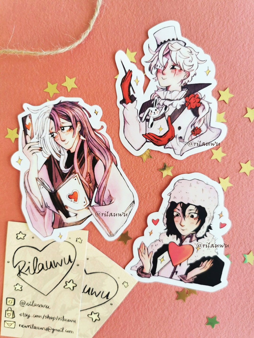 Decay of Angels Stickers Fyolai Set / Bungo Stray Dogs - Etsy
