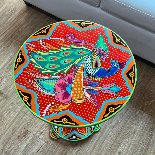 Painted Coffee Table - Etsy
